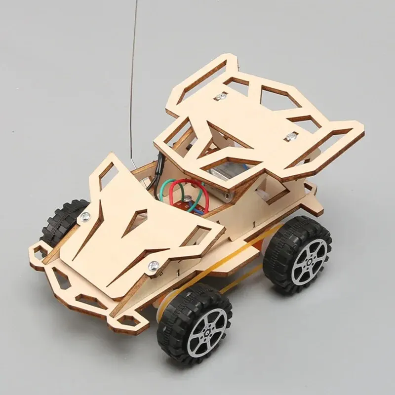 DIY-Remote-Control-Four-Wheel-Drive-Racing-Elementary-School-Students ...