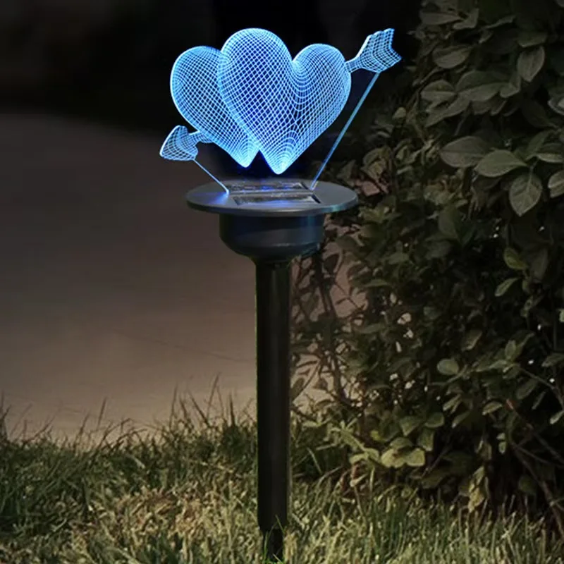 Solar-Acrylic-Lawn-Light-Outdoor-Night-Light-Small-Yard-Decoration ...