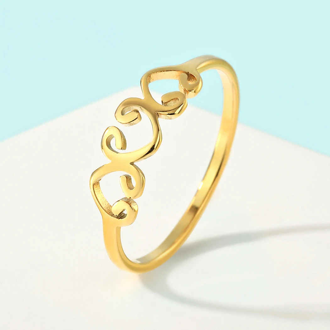 Kinitial-Stainless-Steel-Cute-Dainty-3-Heart-Filigree-Promise-Thumb ...