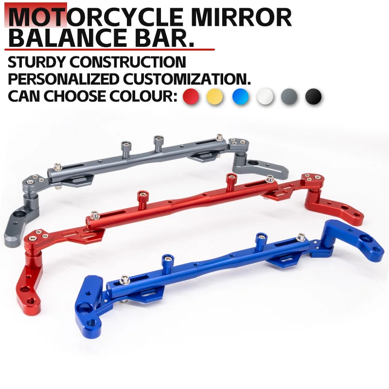 CNC-Thickened-Adjustable-Multifunction-Crossbar-Motorcycle-Handlebar ...