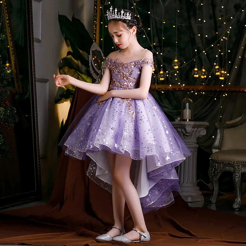 Purple Princess Dresses For Girls