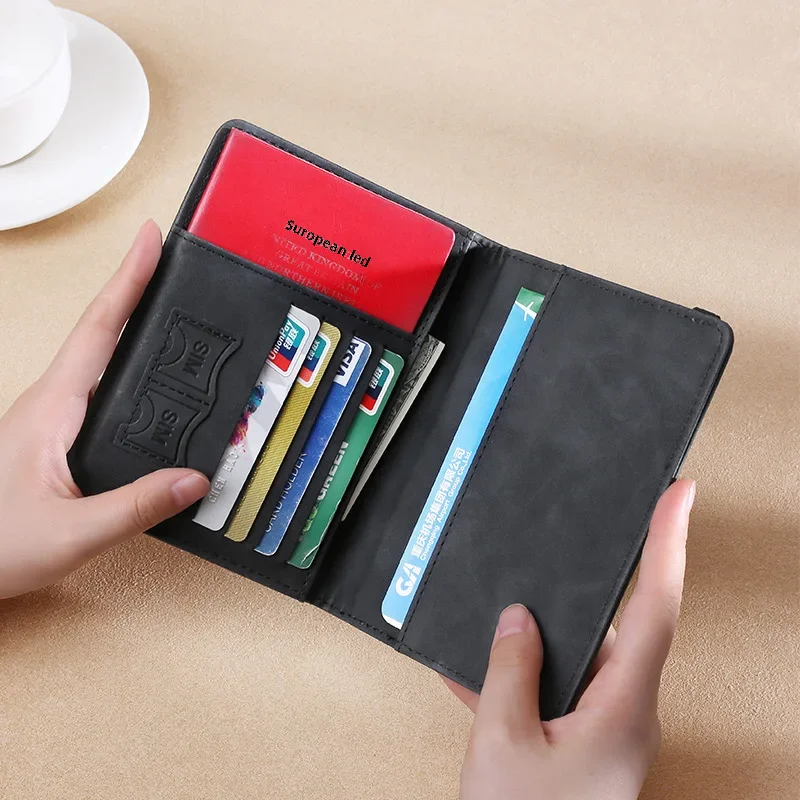 Multifunctional-Rfid-Passport-Wallet-Cross-border-Travel-Purse-Passport ...