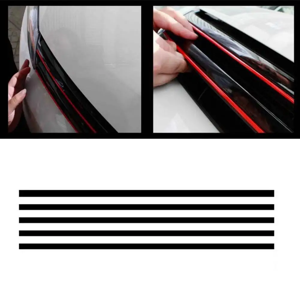 Front Grille Trim Bumper Cover Strips Stickers External for VOLKSWAGEN ...
