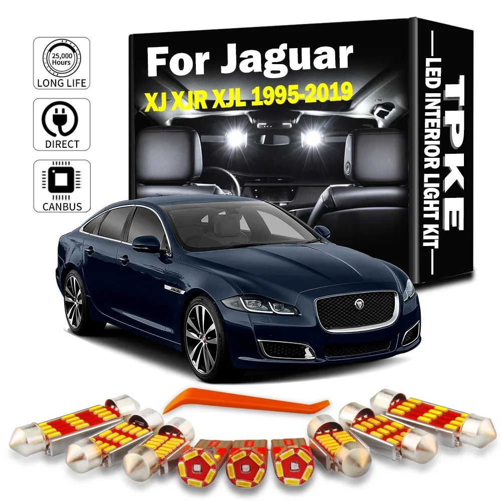LED-Interior-Dome-Mirror-Light-Kit-For-Jaguar-XJ-XJ6-XJ8-XJ12-XJR-XJL ...