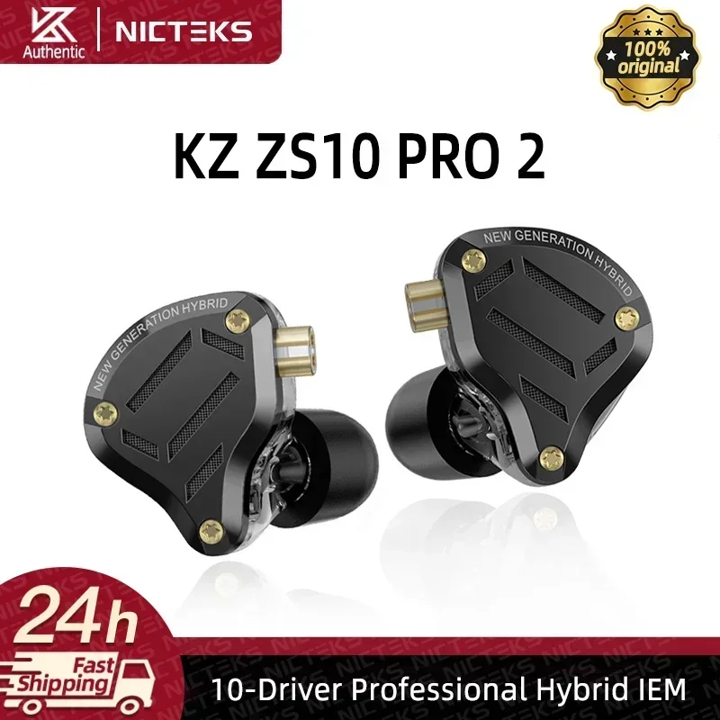 KZ-ZS10-Pro-2-High-Performance-Dynamic-Driver-Metal-Earphone-HIFI-In ...