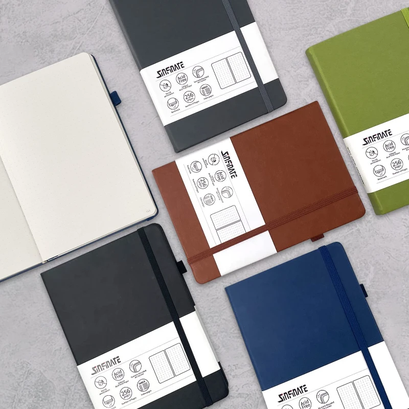 A5-Bullet-Point-Diary-75GSM-with-Page-Number-Student-Notebook-Work ...