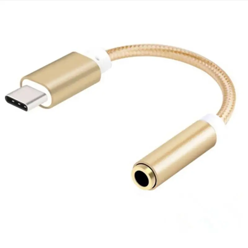 Headset-Patch-Cord-Durable-Reliable-Trend-Type-c-To-3-5mm-Jack ...