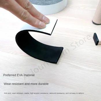 Anti-slip Felt Furniture Roll Chair Table Leg Cover Stickers Pads Self ...