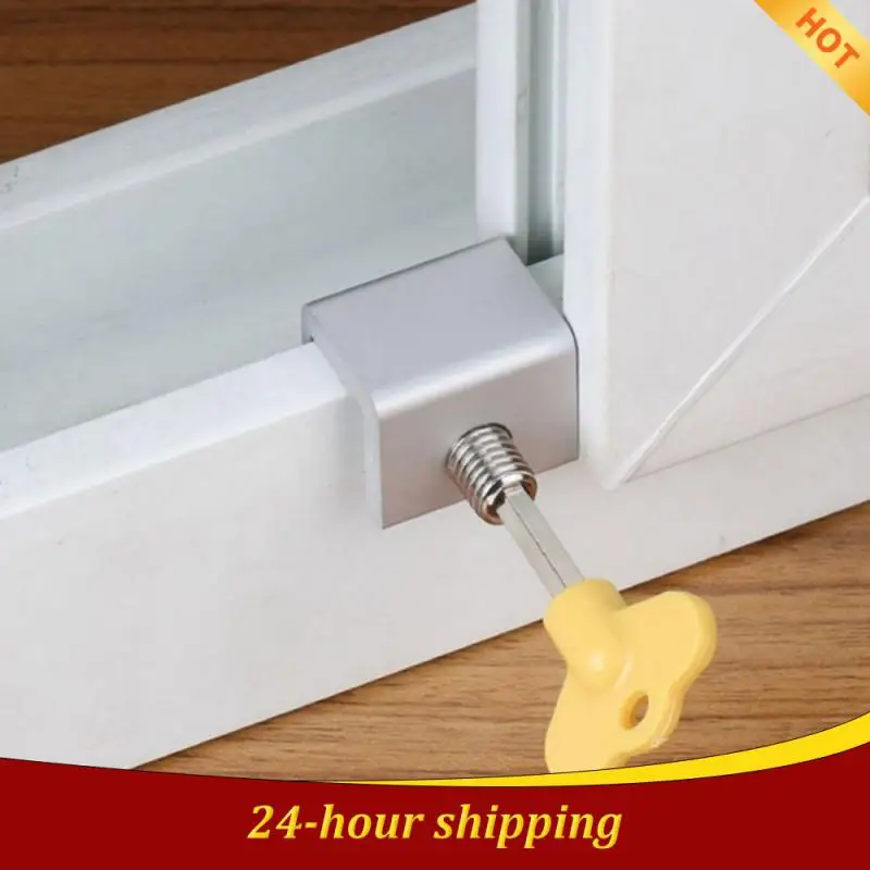 Aluminum-Alloy-Door-Screen-Window-Lock-Stopper-Sliding-Window-Anti ...