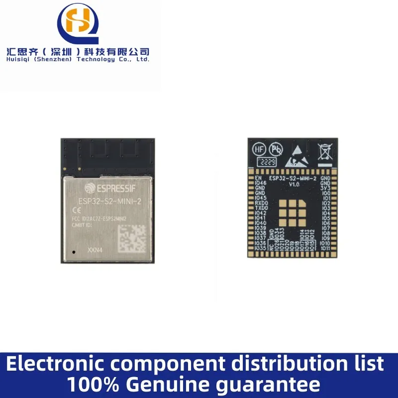 New-Original-ESP32-S2-MINI-2-N4-2-4GHz-Wi-Fi-module-4MB-embedded-flash ...