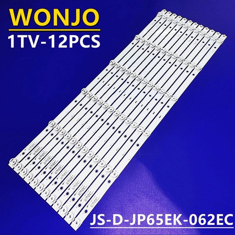 Tv led backlight strip para 65 polegada akai aktv655 JS D JP65EK 062EC ...