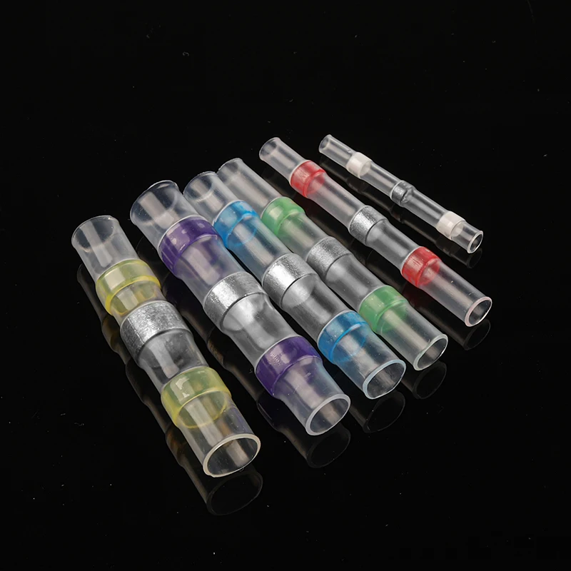 5-25-50PCS-Heat-Shrinkable-Insulated-Electrical-Wire-Terminals-Butt ...