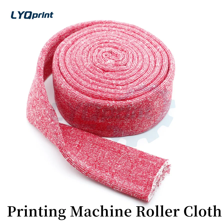 Best-Quality-45MM-60MM-Width-Red-Roller-Cloth-For-Printing-Machine ...