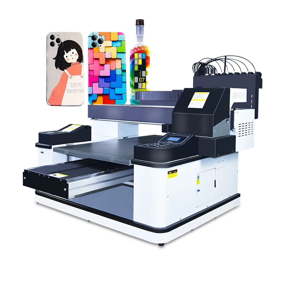 Colorsun Newest Multifunction Led 6090 Flatbed Uv Printer for Wood ...