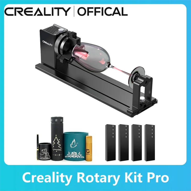 CREALITY Rotary Kit Pro Multifunctional 360° Rotating Laser Rotary ...