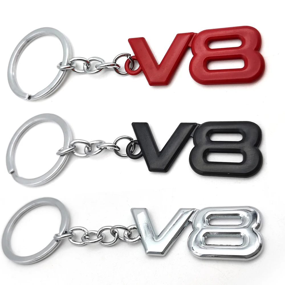 New-Car-Keychain-V8-Key-Ring-Chain-Holder-for-Toyota-HV-YARiS-Prius ...