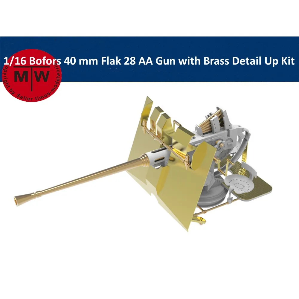 1-16-Scale-Bofors-40-mm-Flak-28-AA-Gun-with-Brass-Detail-Up-Assembly ...