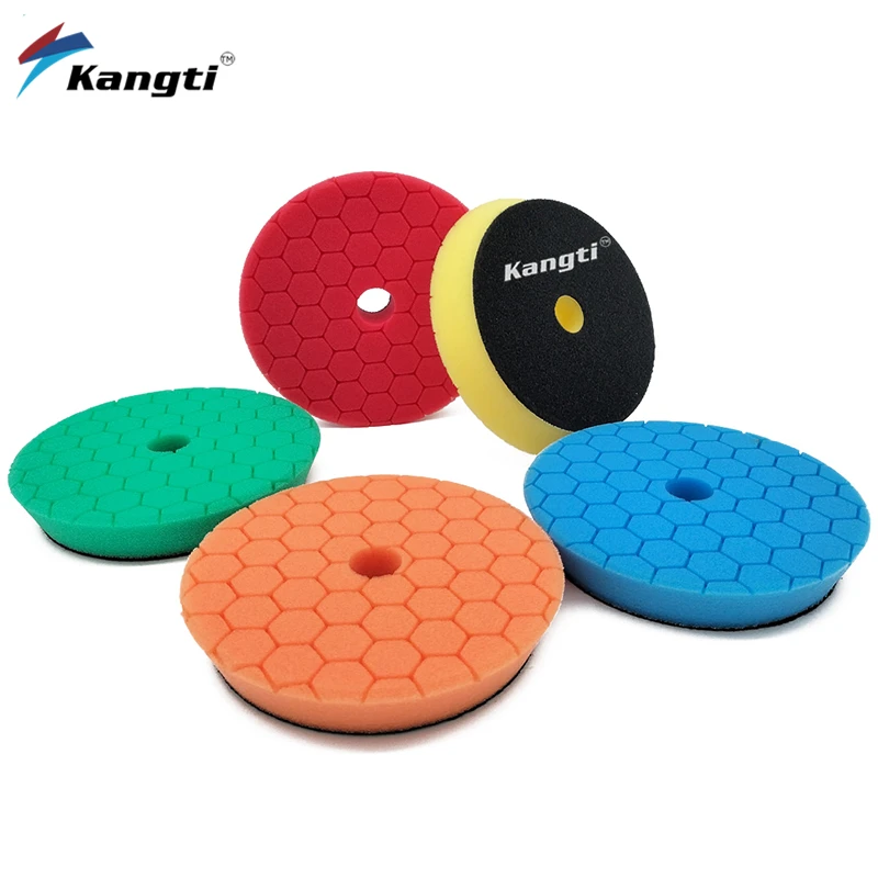 5/6 Inch Car Sponge Polishing Pad Germany Foam Buffing Pads Car Polish ...