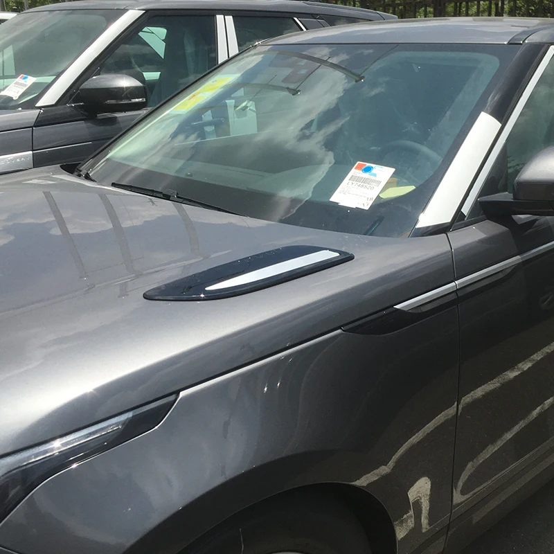 2Pcs-ABS-Silver-Hood-Air-Vent-Outlet-Wing-Trim-Stickers-For-Range-Rover ...