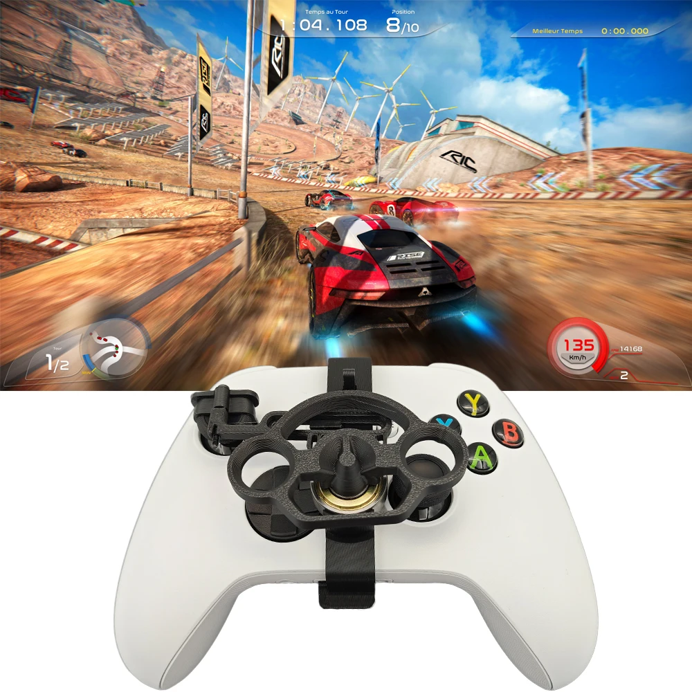 Xbox Steering Wheel Controller FLYINTOYS Mini Racing Steering Wheel For ...