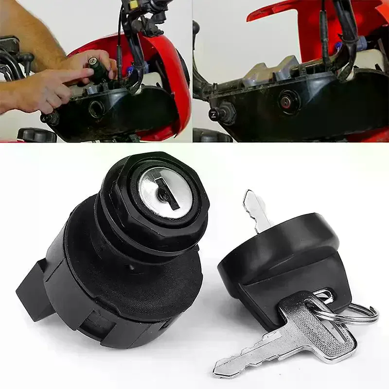 1 Set Replacement Accessory 6 Pins Ignition Switch Key 4011002 4012164 ...