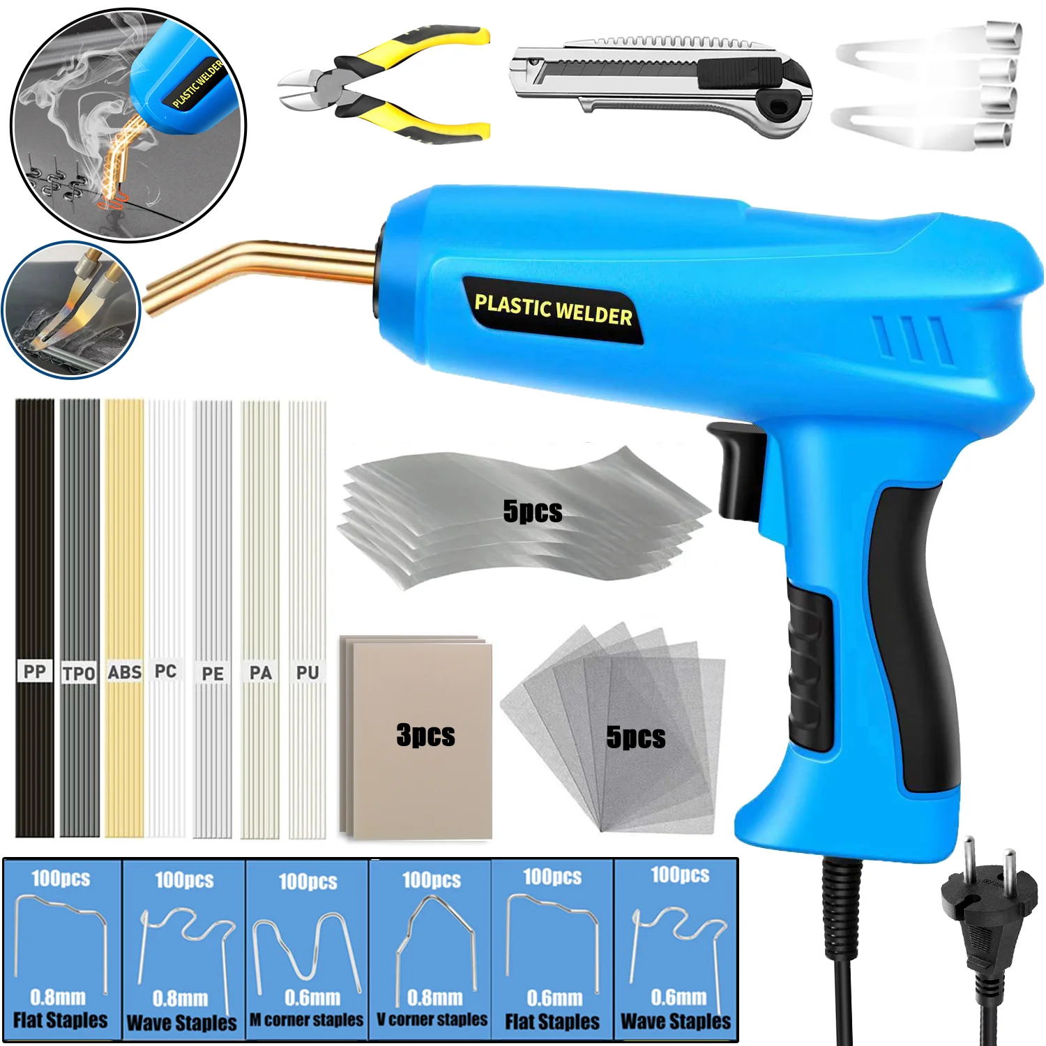 Pistola-de-calor-de-alta-potencia-Kit-de-soldador-de-pl-stico-mejorado ...
