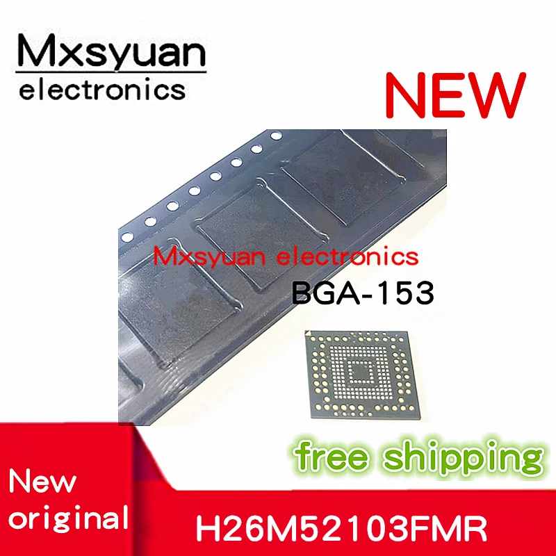 1pcs-10pcs-lot-H26M52103FMR-H26M52103-eMMC-16GB-NAND-flash-memory-IC ...