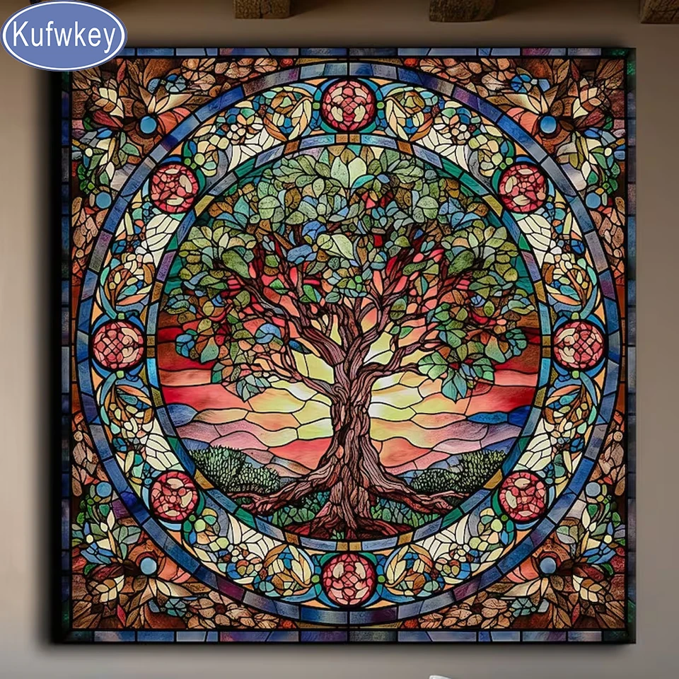 Yggdrasil-Tree-of-Life-Mandala-Full-Diamond-Mosaic-Tree-Diy-Diamond ...