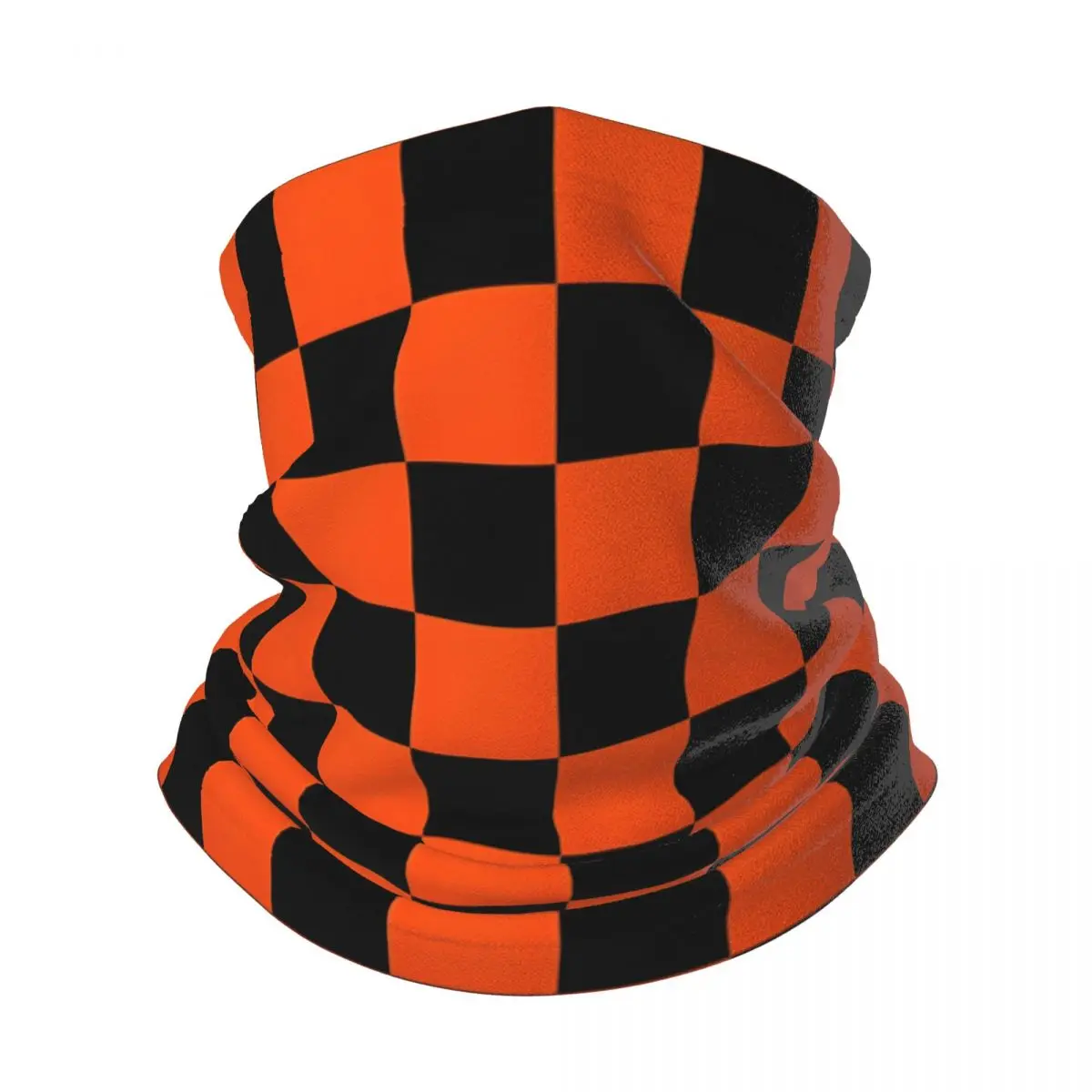Orange-And-Black-Bandana-Neck-Gaiter-Windproof-Face-Mask-Scarf-Cover ...