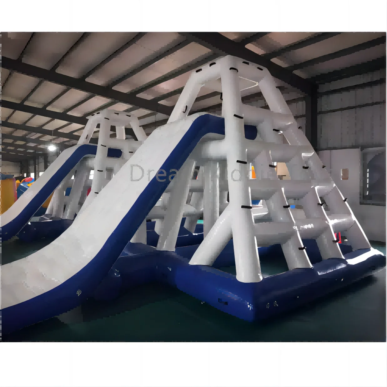 PVC Tarpaulin Inflatable Floating Water Slides Commercial Inflatable ...