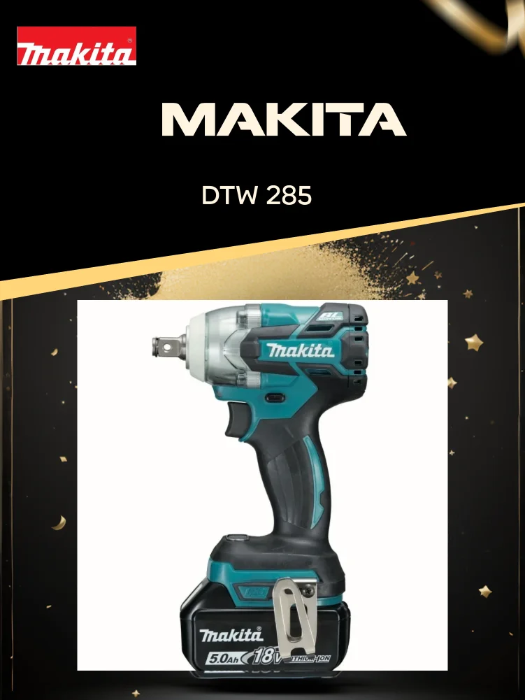 makita-DTW285-tools-charging-wrench-18V-brushless-high-torque-impact ...
