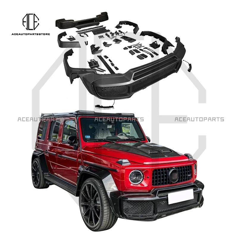 W464 Body Kit Fit For Mercedes Benz G class W464 G63 G550 PP Material ...