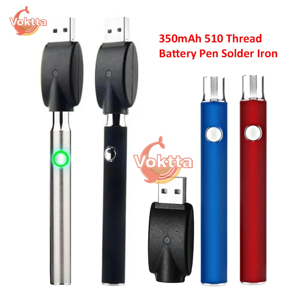 350mAh-510-Thread-Battery-Pen-Solder-Iron-Shaped-Button-Battery-Set ...