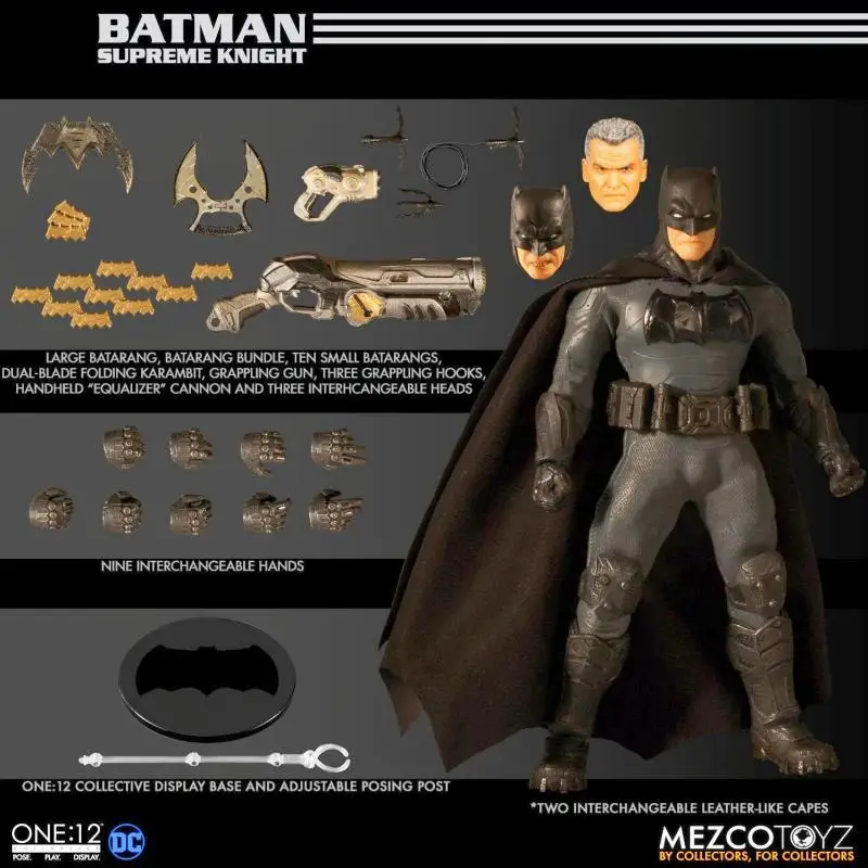 Mezco-figuras-de-acci-n-originales-One-12-Collective-Comics-Caballero ...