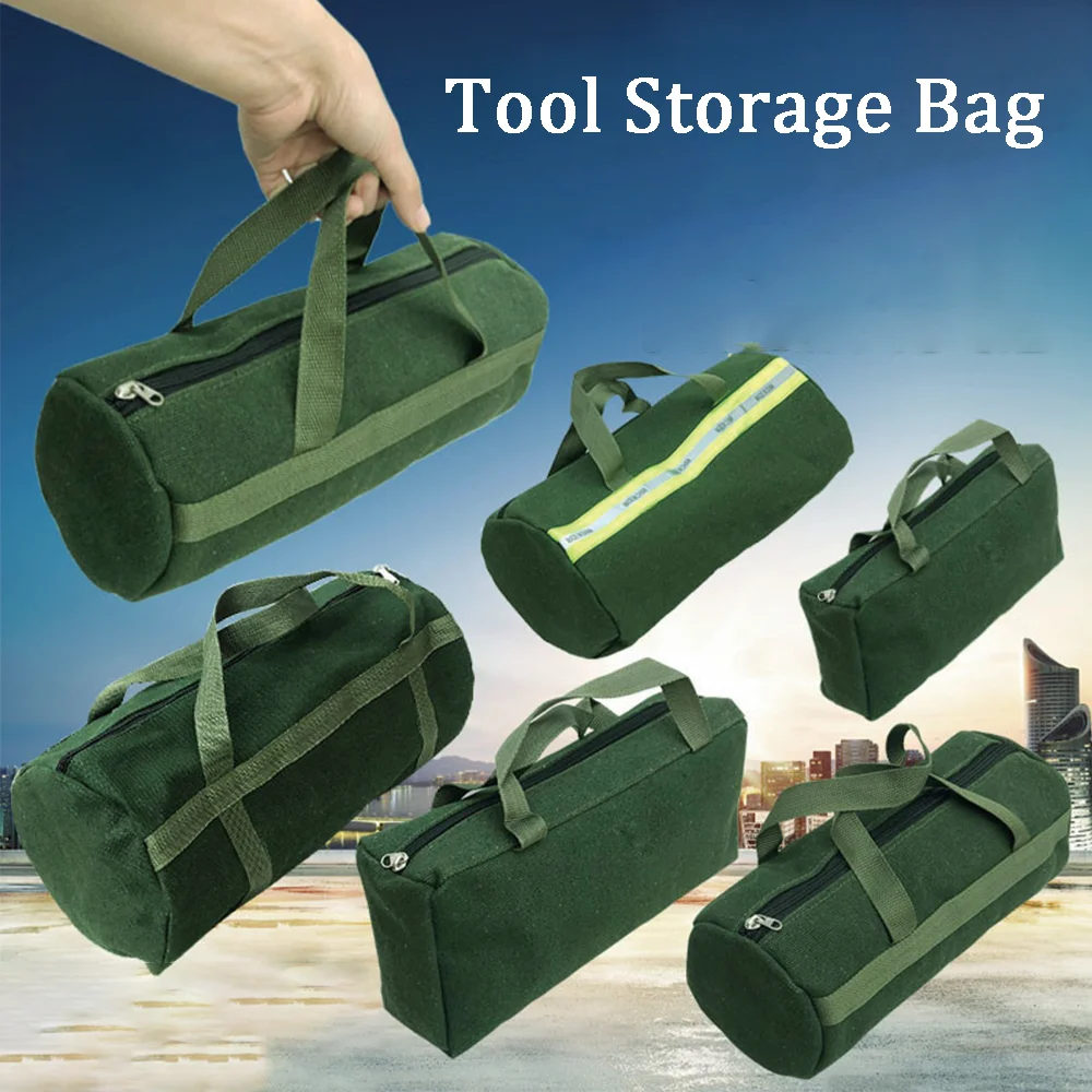 Thick-Canvas-Pouch-Tool-Bags-Storage-Organizer-Instrument-Case-Portable ...
