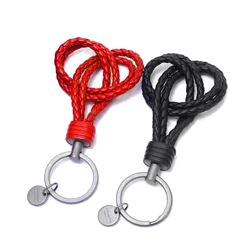Leather-woven-key-chain-women-s-luxury-high-end-key-chain-pendant-men-s ...