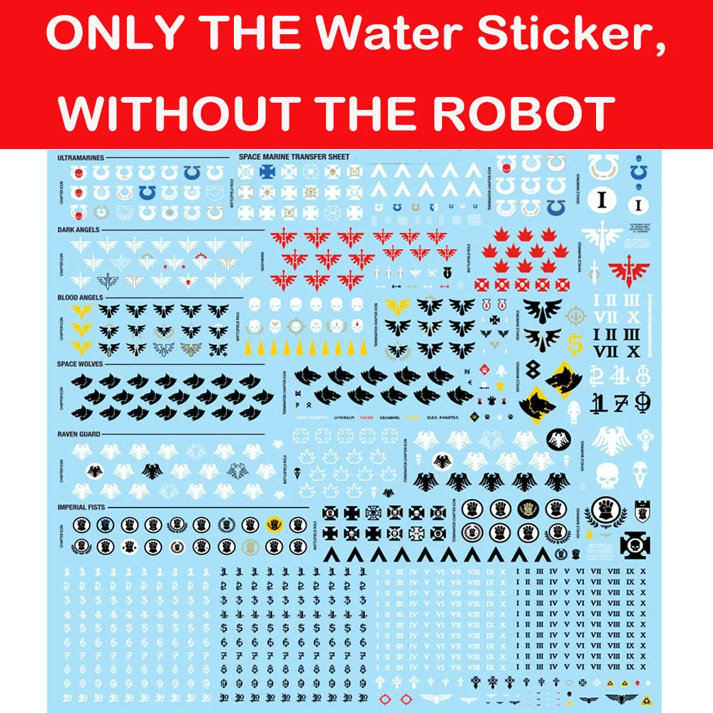 Stokta-su-Sticker-y-kseltme-kitleri-i-in-askeri-Model-sava-40k ...