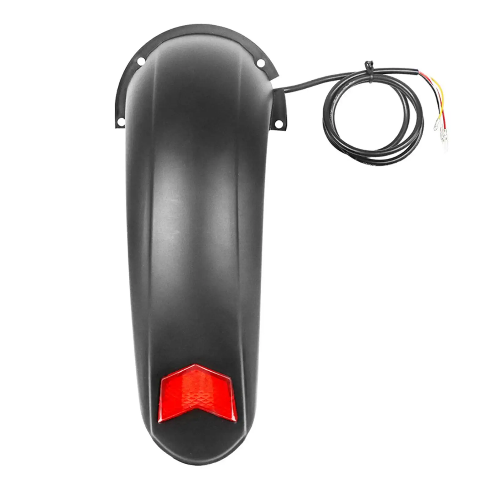 Electric Scooter Rear Fender with Tail Lights with Screw Hole Mudflap ...
