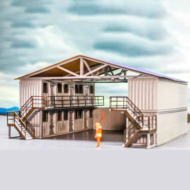 1-87-HO-Scale-Industrial-Building-Scenarios-Railway-Surrounding-Cement ...