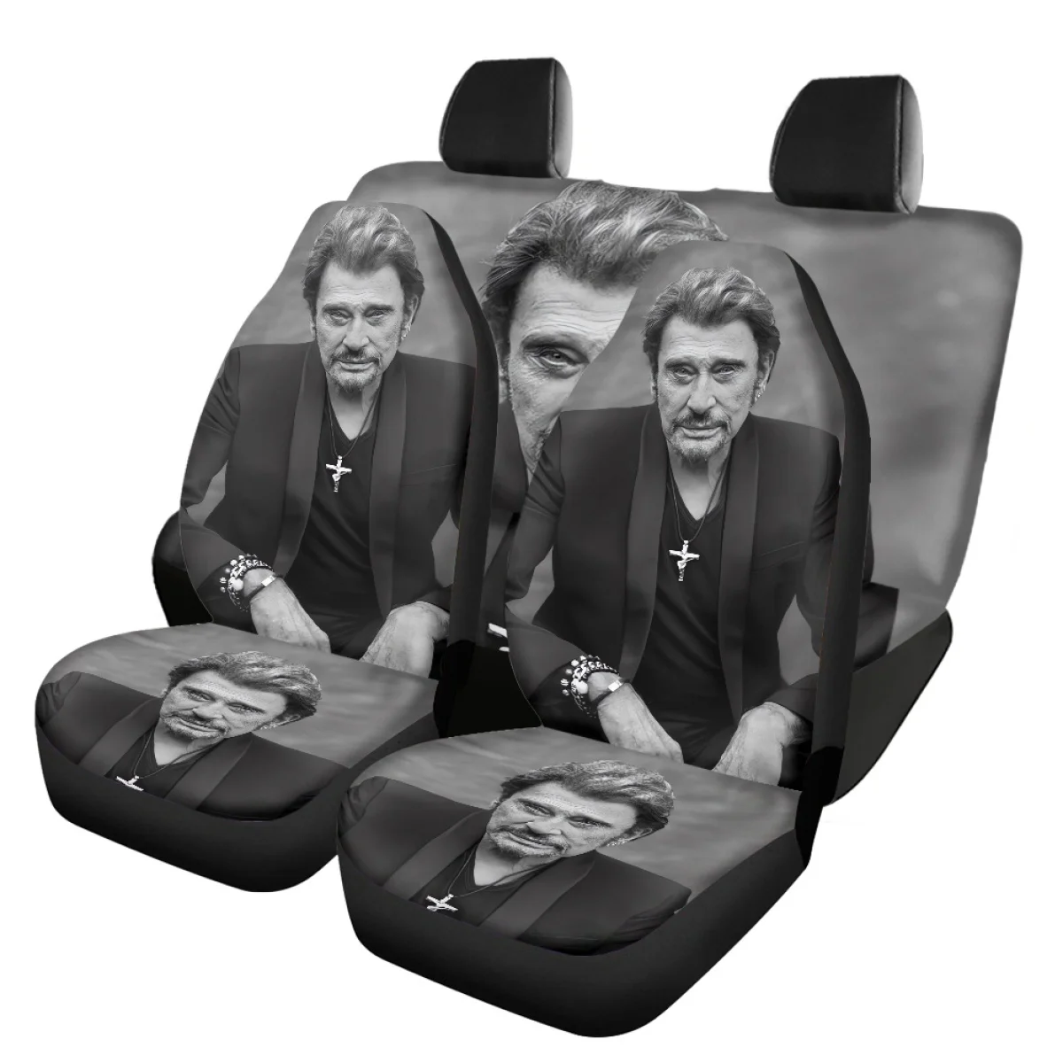 Ensemble-de-housses-de-si-ge-avant-et-arri-re-Johnny-Hallyday-pour ...