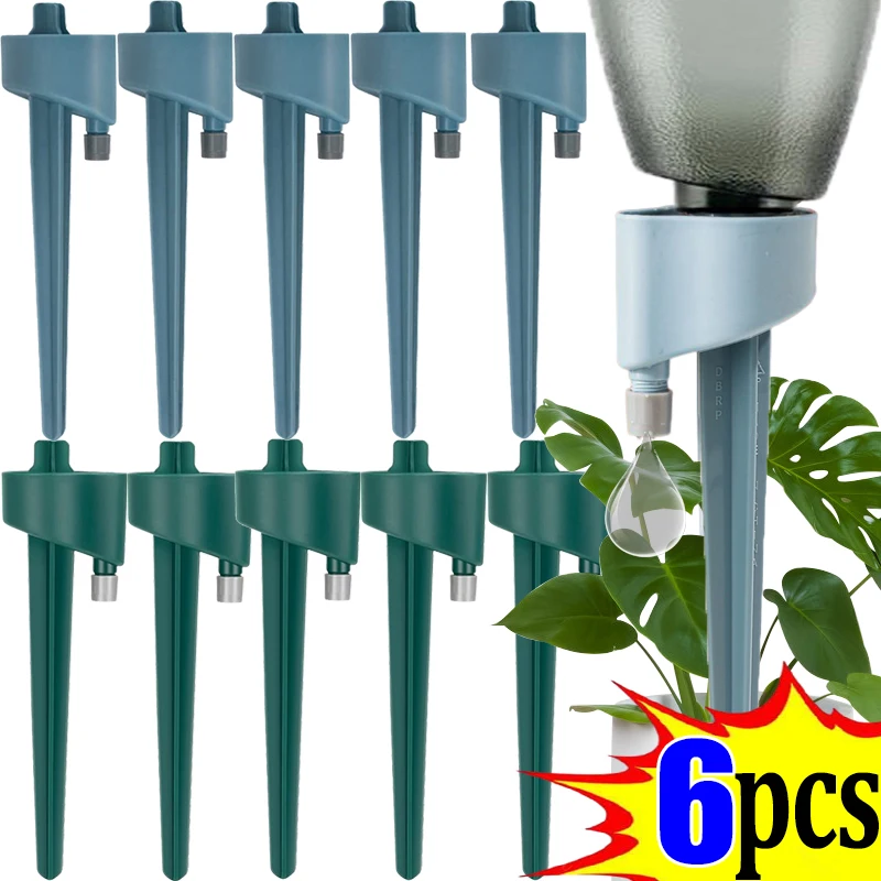6-1Pcs-New-Self-Watering-Kits-Automatic-Drip-Irrigation-System-Flower ...
