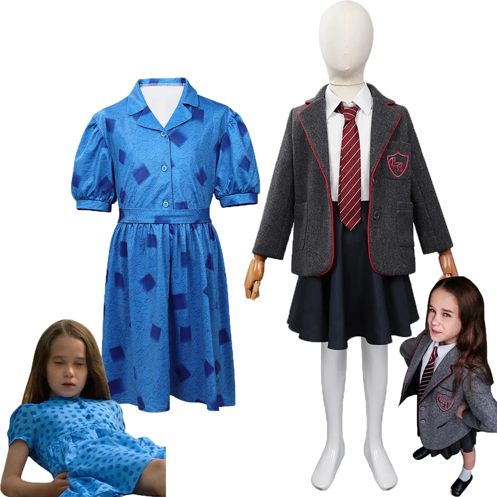 Kids Children Roald Dahls Matilda the Musical Cosplay Costume Dress ...