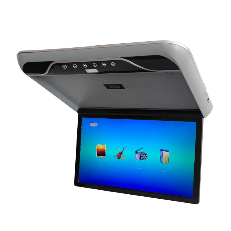 19-Inch-Digital-Screen-Flip-Down-Car-LCD-Roof-Mounted-Monitor-With-MP5 ...