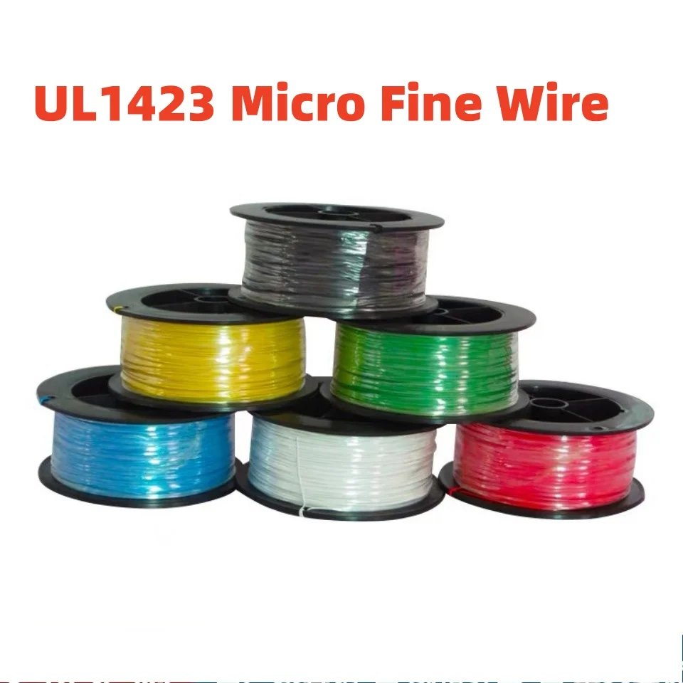 5-10M-UL1423-PTFE-Silver-Plated-Copper-Wire-38-36-34-30-28-26AWG-High ...