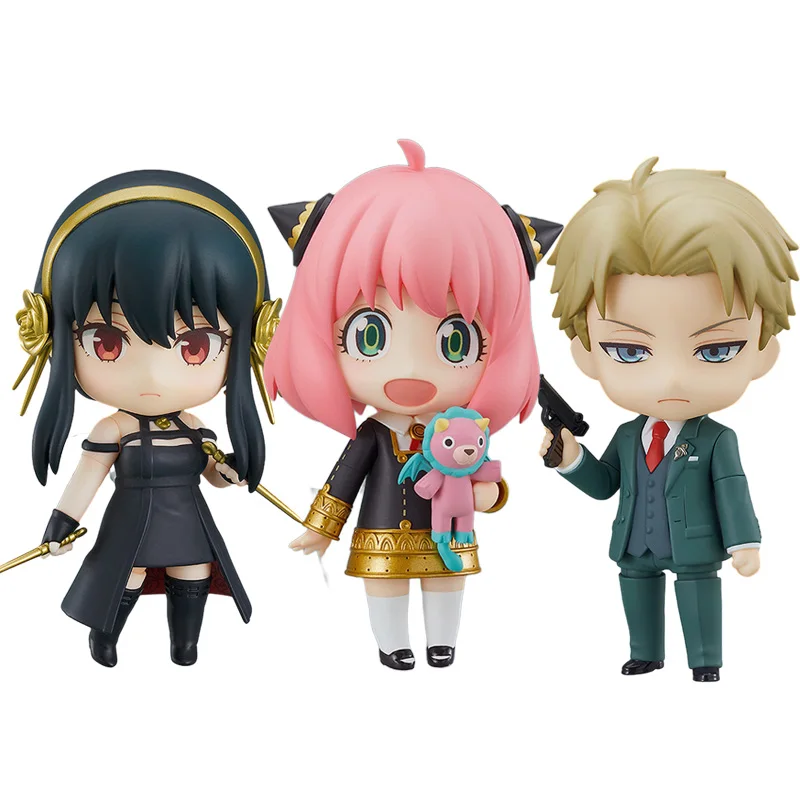 10cm-SPY-FAMILY-Anime-Figure-1902-Kawaii-Anya-Action-Figures-1901-Loid ...