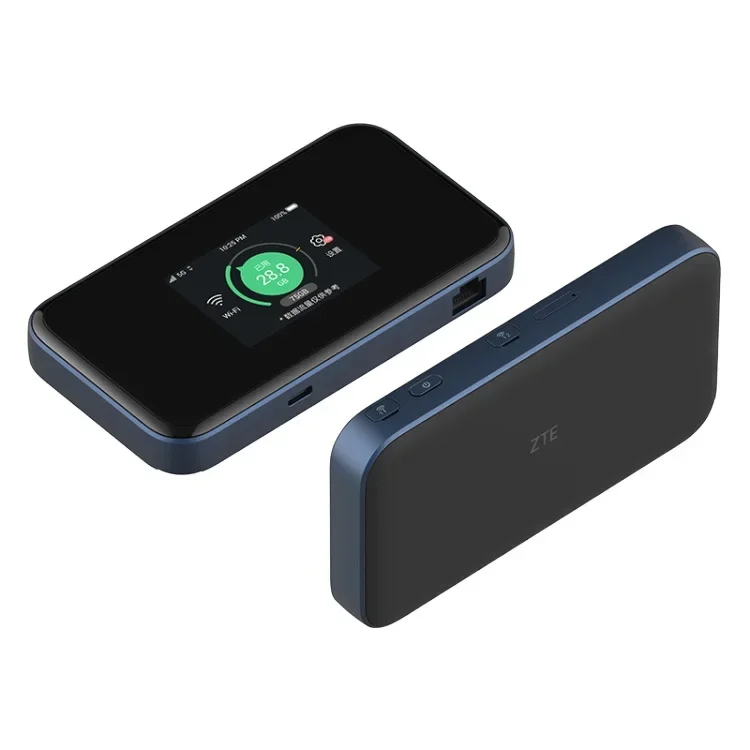 ZTE 5G Mobile Hotspot MU5001 Wireless Outdoor WiFi 6 Router 2.4 Inch ...