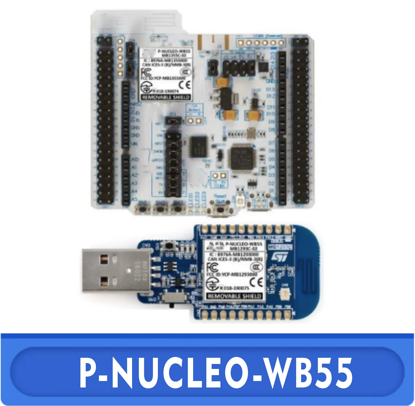 P core WB55 development board STM32WB55 USB dongle multi protocol wireless development tool ...