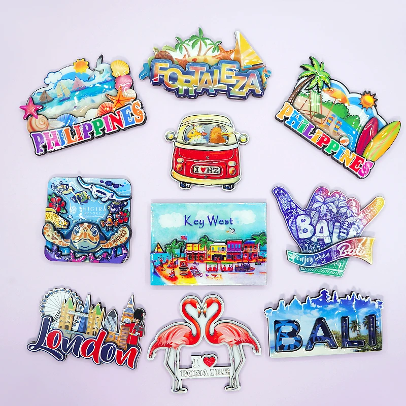 Creative-World-Scenic-Spots-Cities-Creative-Tourism-Commemorative ...
