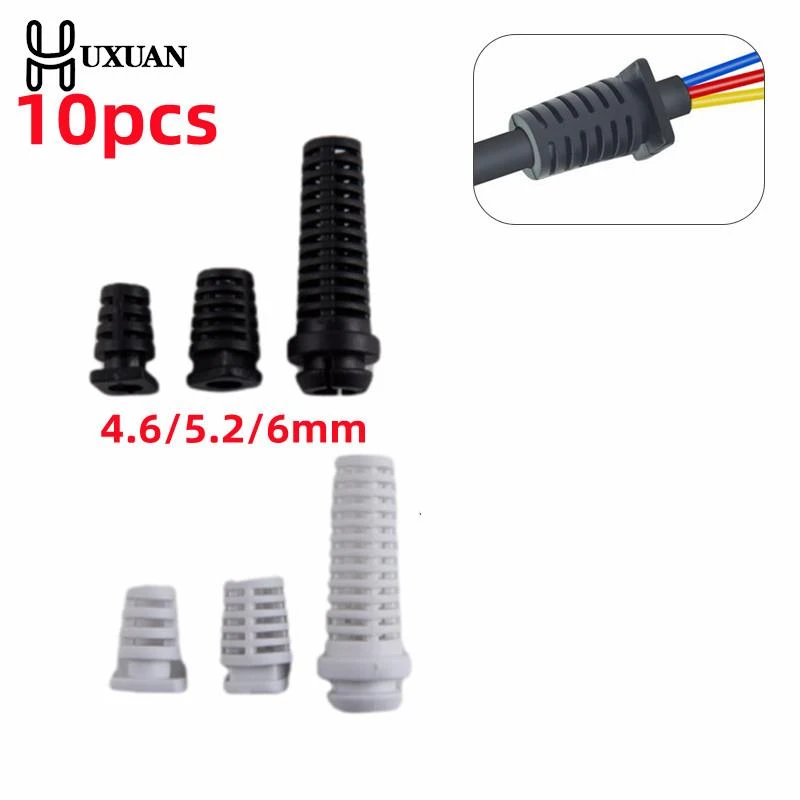 Cable Gland Connector Rubber | Cable Protector Charger | Strain Relief ...