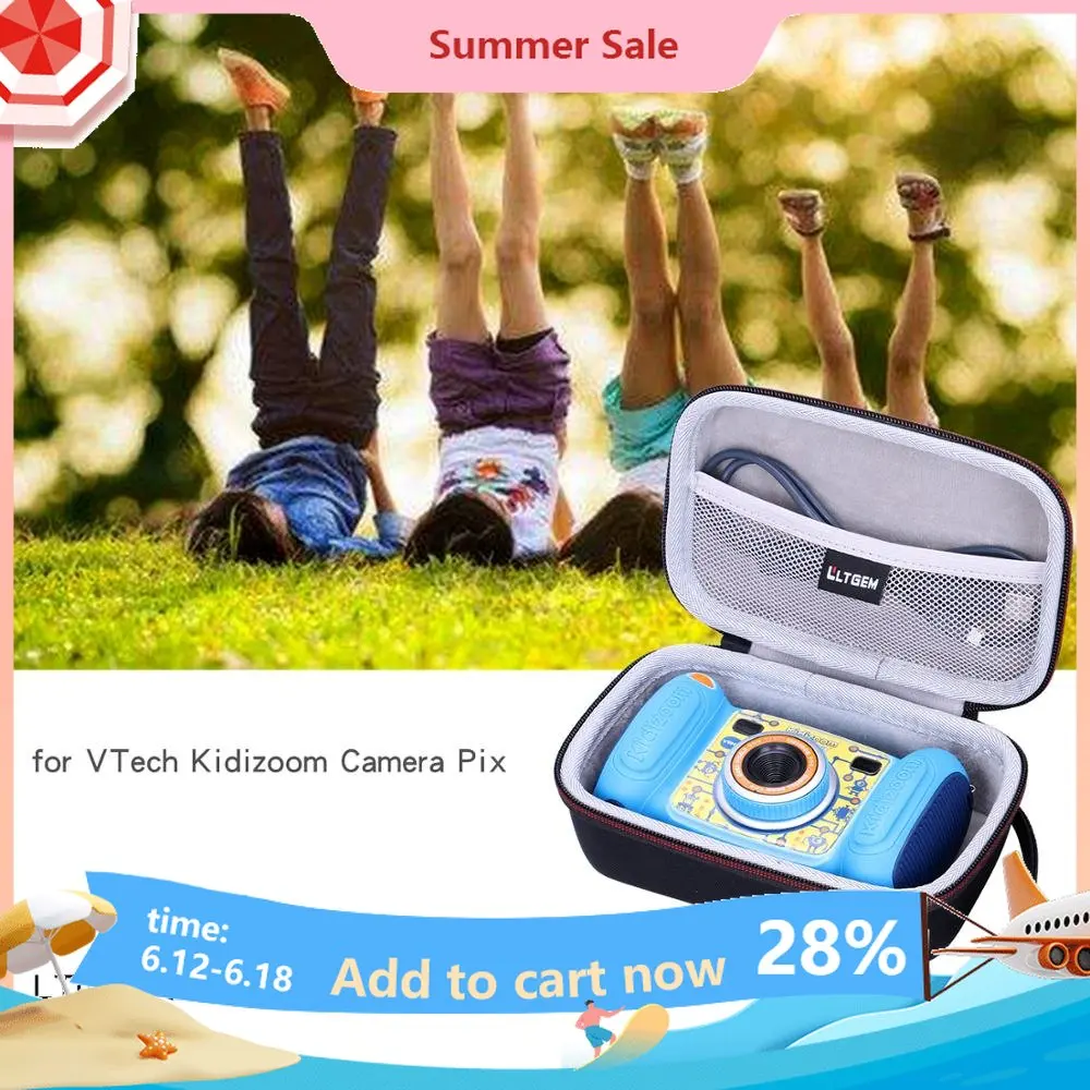 LTGEM EVA Black Carrying Hard Case for VTech Kidizoom Camera Pix|Camera ...